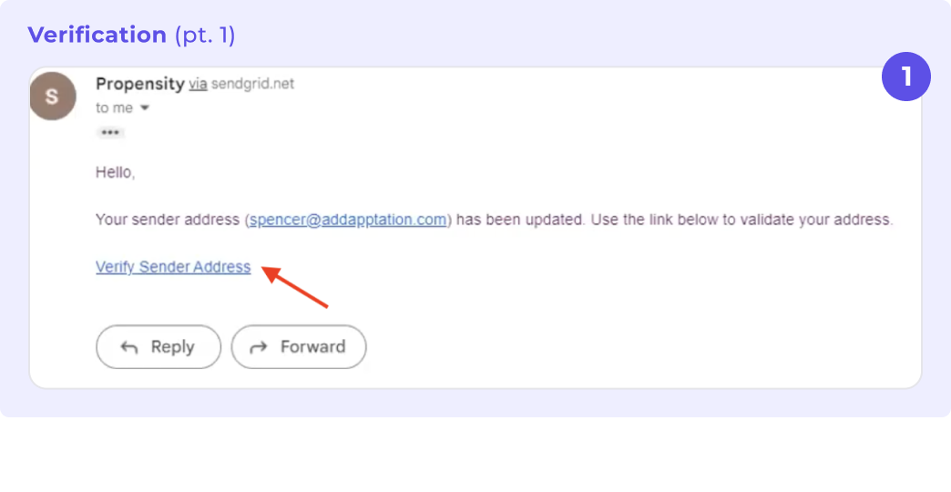 How to Connect and Verify Your Sender Email with Propensity – Propensity